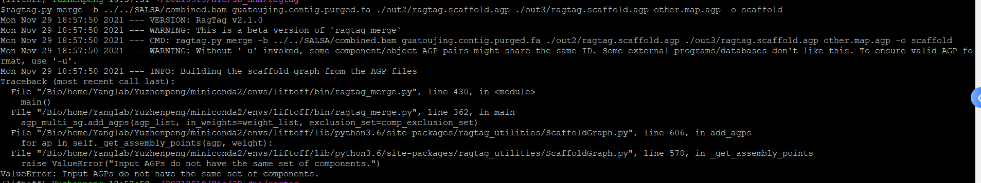 merge problems · Issue #89 · malonge/RagTag · GitHub