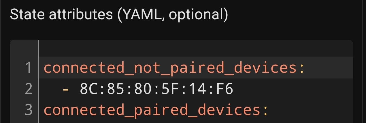 Connected Not Paired Devices · Issue 2726 · Home Assistant Android · Github