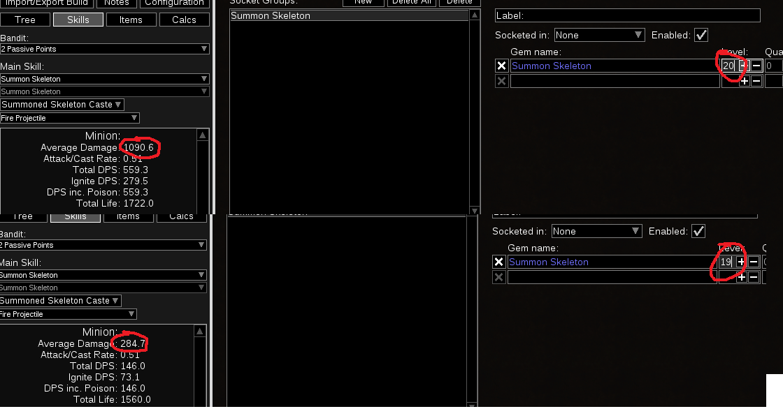 Possible Skeleton Mage Inconsistancy · Issue #637 · Openarl/PathOfBuilding · GitHub