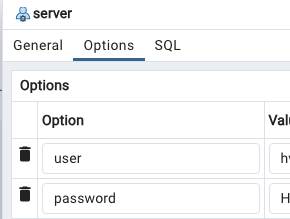 Foreign Server User Mapping password visible · Issue #6591 · pgadmin-org/pgadmin4 · GitHub