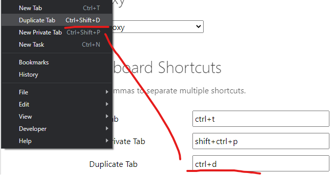 Hardcoded main menu hotkeys · Issue #1486 · minbrowser/min · GitHub