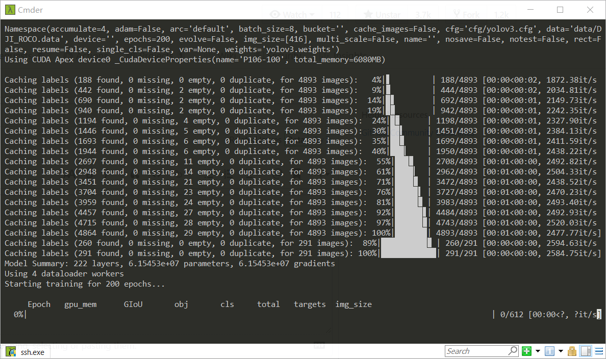 training can't start · Issue #889 · ultralytics/yolov3 · GitHub
