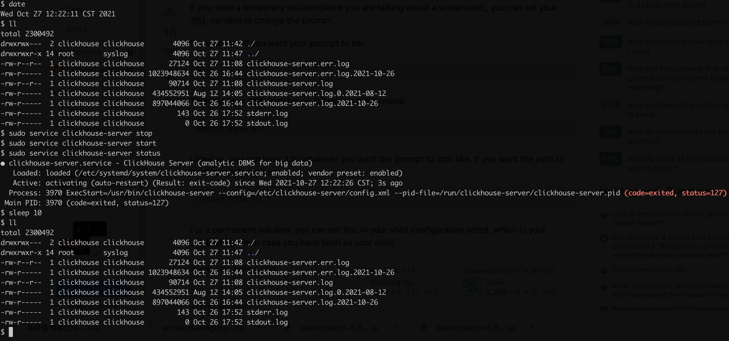 On Redhat 7.5 not able to start Clickhouse as a service. · Issue #5932 ...