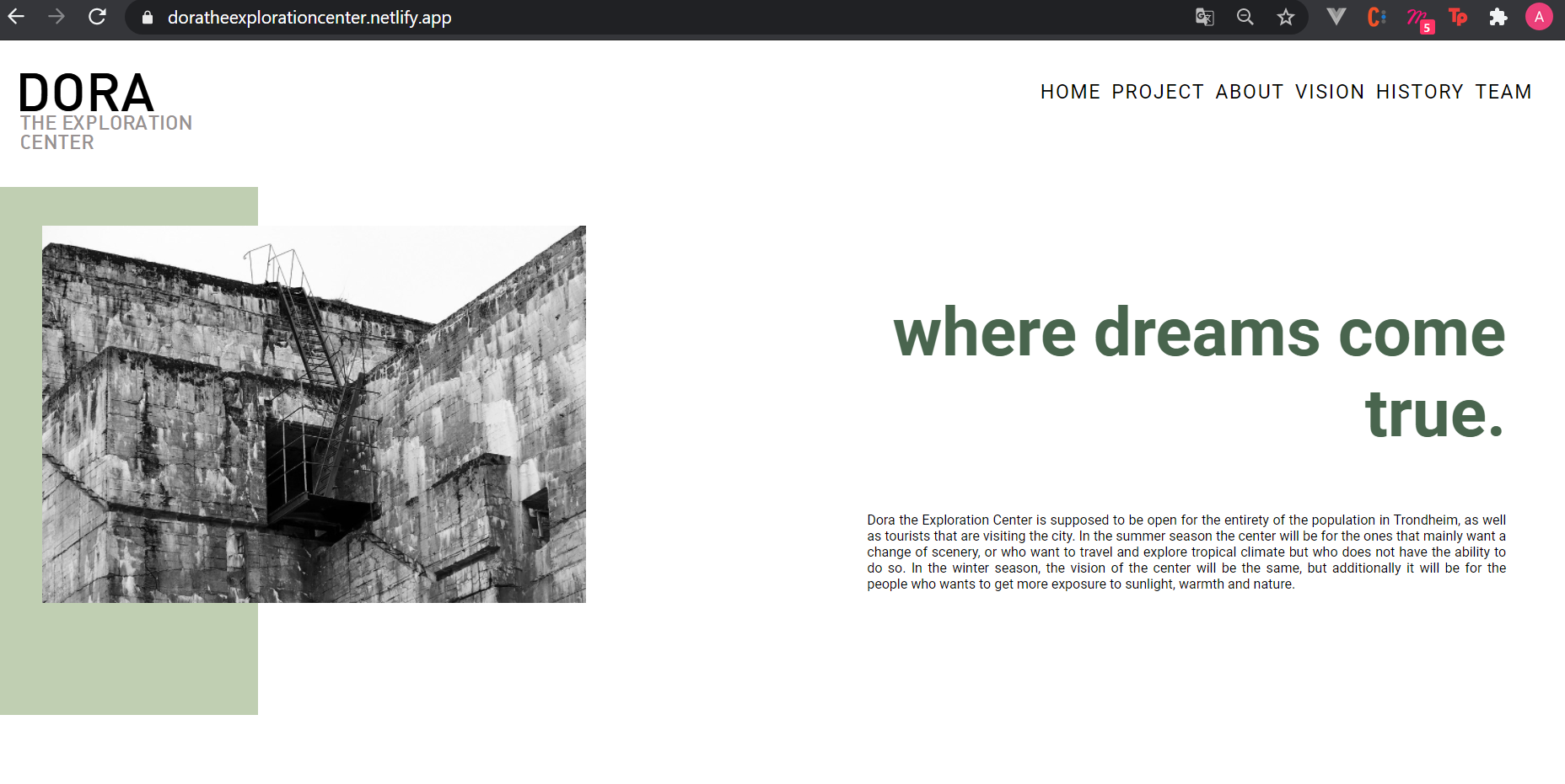 GitHub - annikensyvertsen/dora: School project