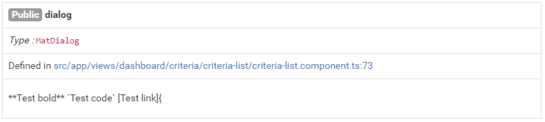 [BUG] Description of the parameters of a constructor · Issue #761 · compodoc/compodoc · GitHub