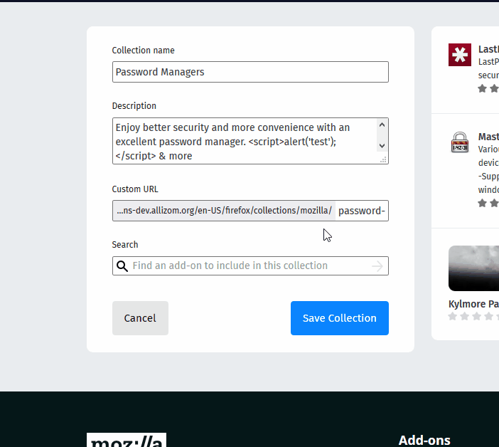 Custom Url Field In Edit Collection Form Has Too Little Space Reserved For The Collection Slug 1534