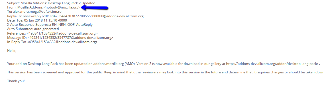 From E Mail Header Uses Nobody Without Name · Issue 5535 · Mozillaaddons · Github 6074
