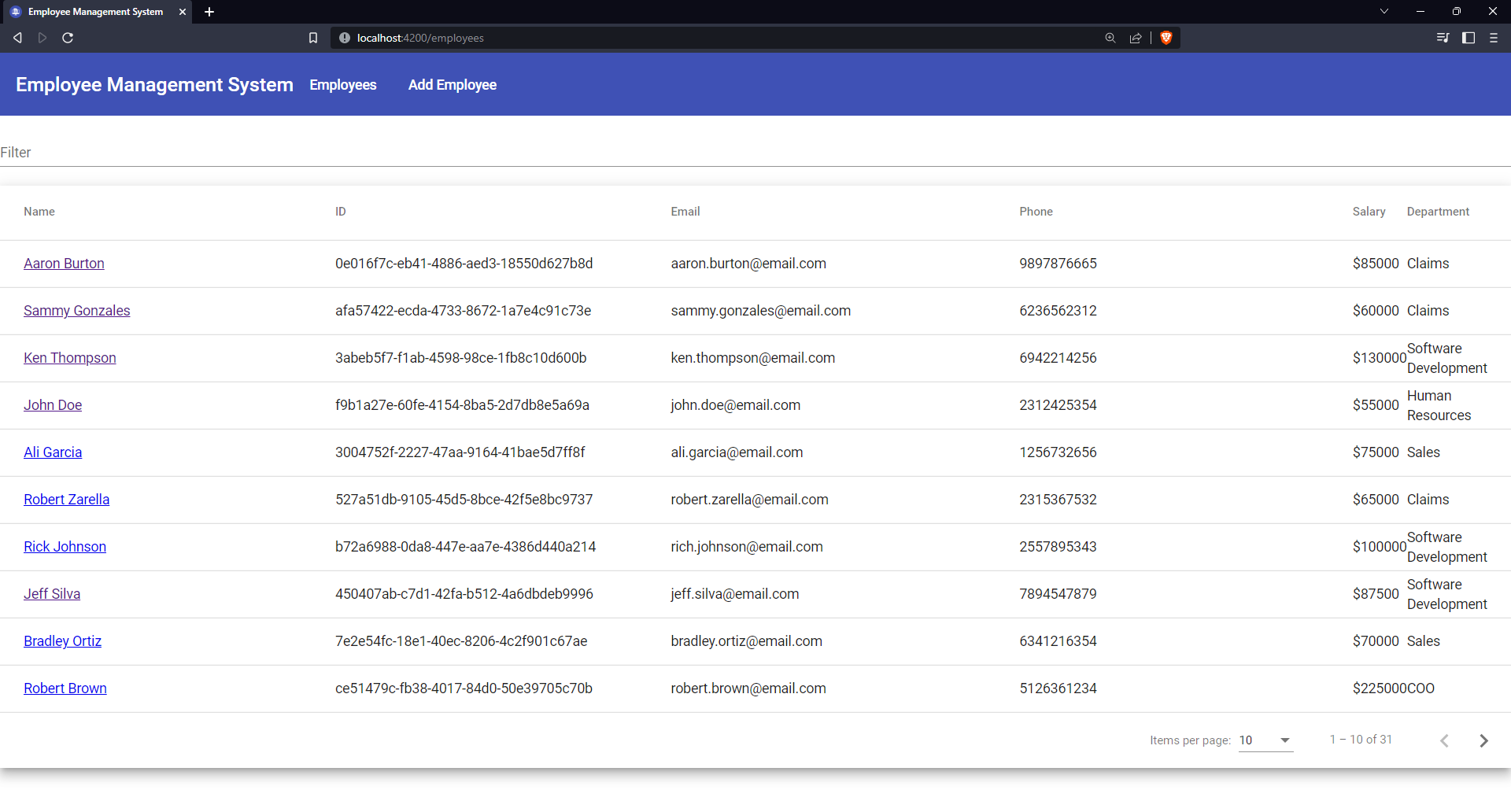 GitHub - kylemanleydev/Employee-Web: Angular Employee Management System App Web Frontend