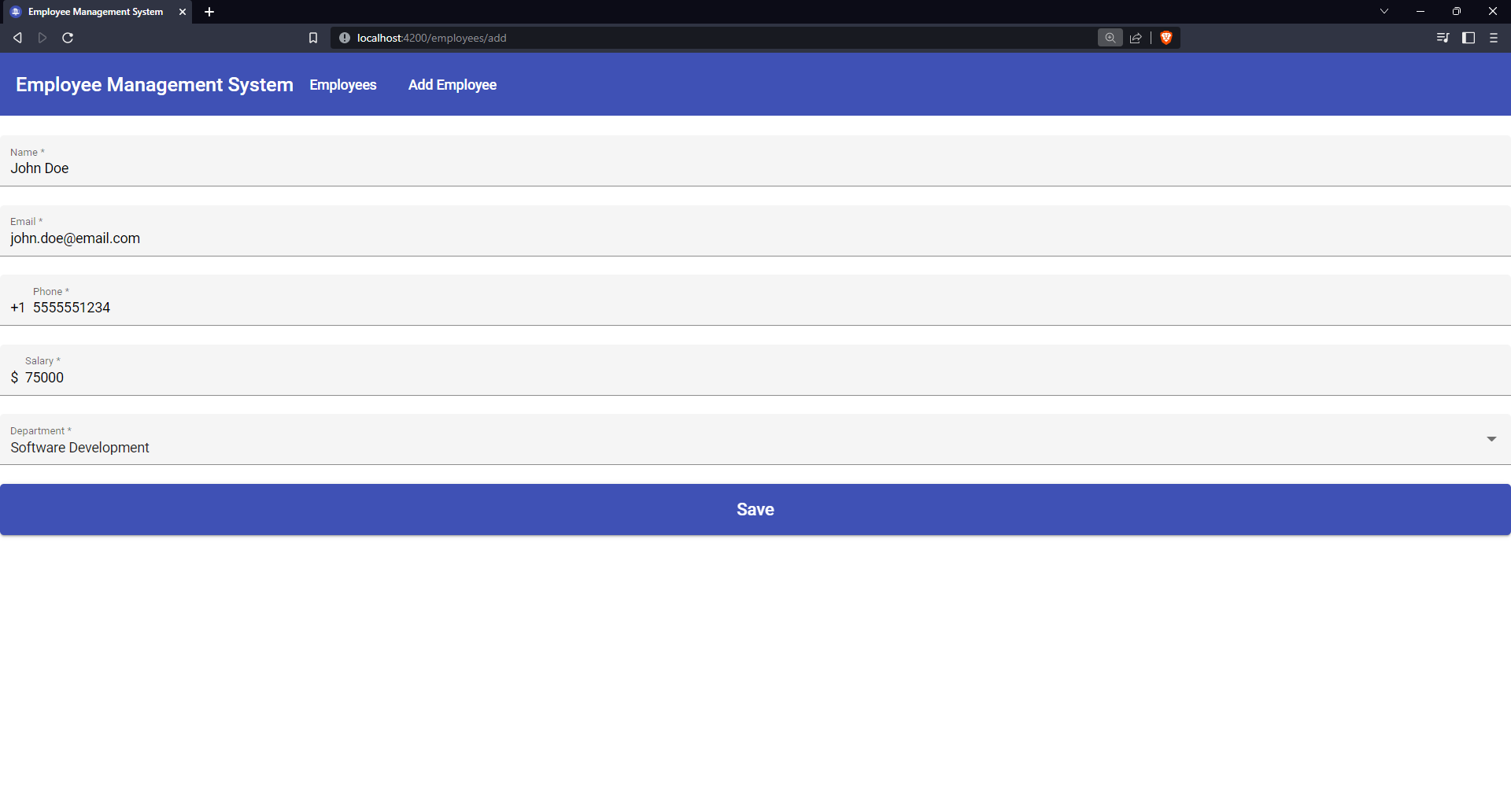 GitHub - kylemanleydev/Employee-Web: Angular Employee Management System App Web Frontend