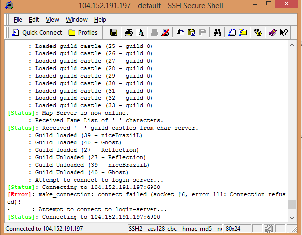 make_connection: connect failed (socket #6, error 111: Connection refused · Issue #1999 ...