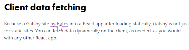 Docs Improve Messaging On Client Data Fetching · Issue 14938 · Gatsbyjsgatsby · Github 0686
