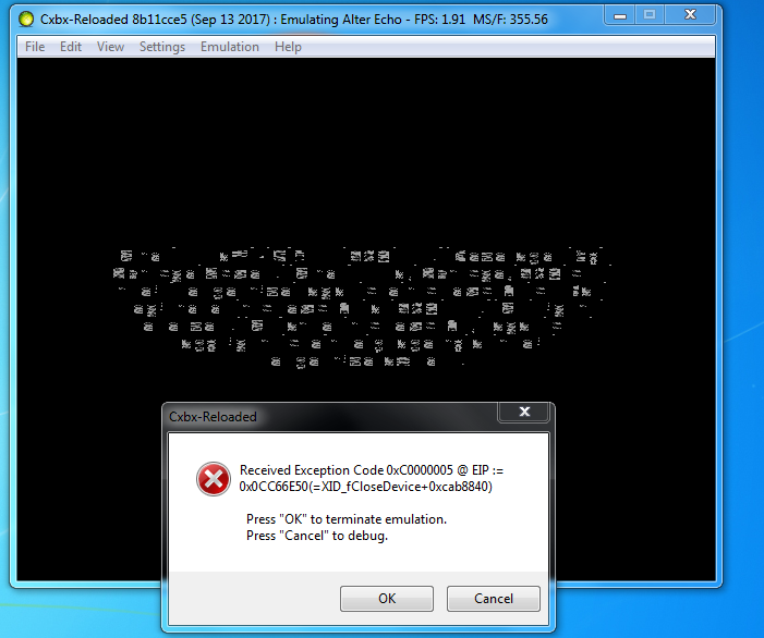 Alter Echo [TQ-015] [1.01] · Issue #364 · Cxbx-Reloaded/game ...