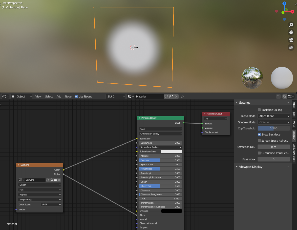 Alpha is ignored unless BaseColor is assigned an image texture · Issue ...
