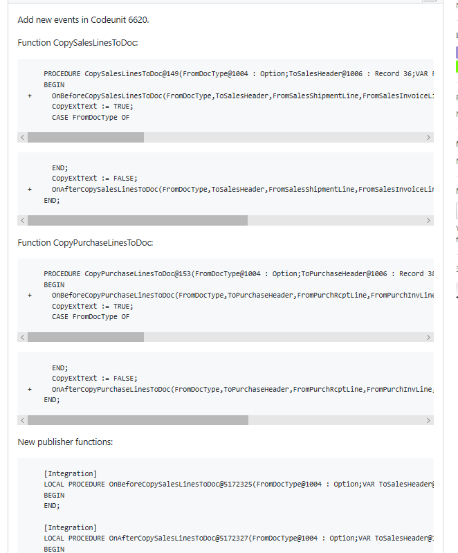 Event Request Codeunit 6620 Copy Document Mgt Similar To Issue 120 · Issue 1959 · Microsoft
