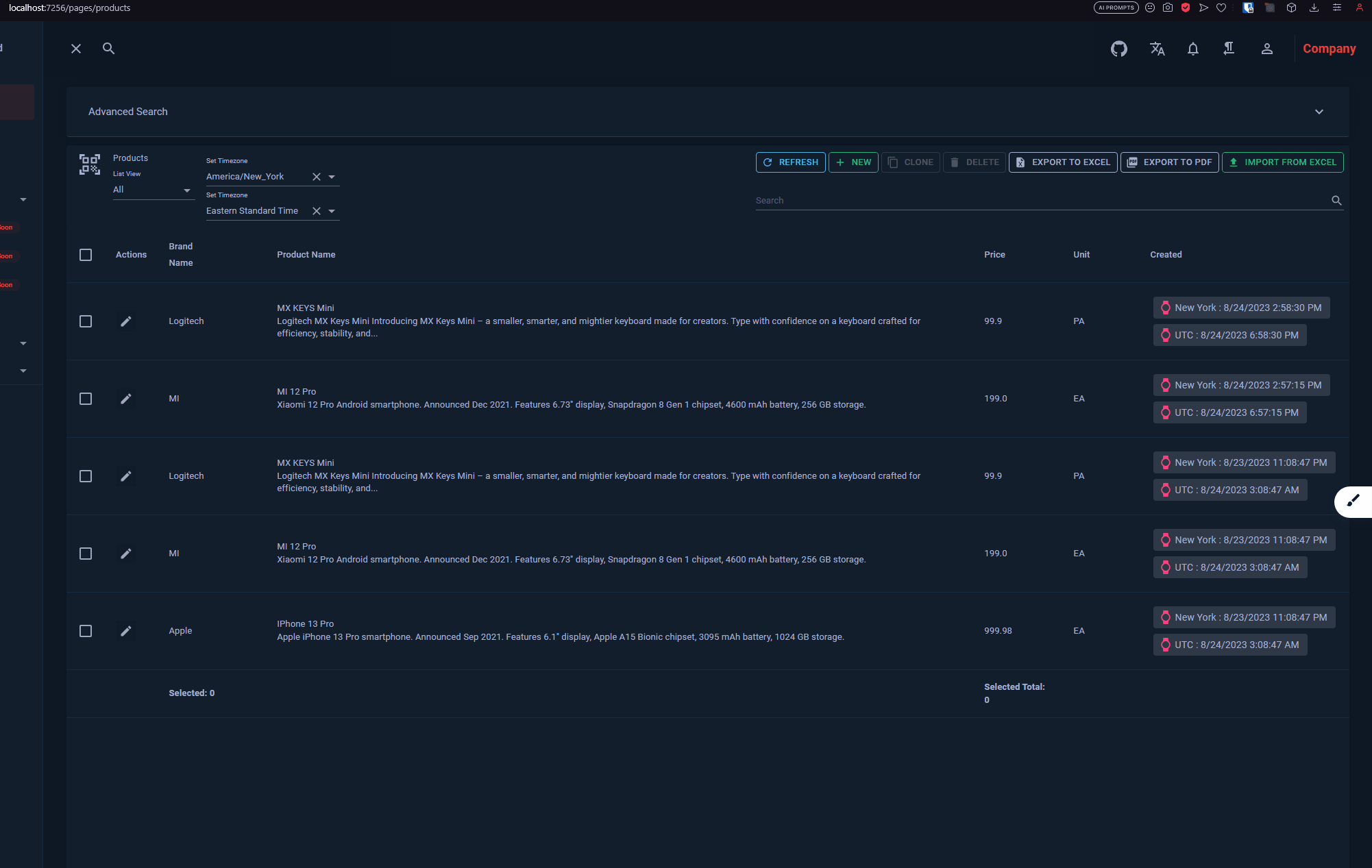 [Bug/Feature/Sample]UTC Times to Local · Issue #485 · neozhu/CleanArchitectureWithBlazorServer ...