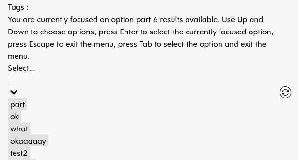 React Select V244 Is Unstyled And Displaying Aria Message Text · Issue 4357 · Jedwatsonreact 