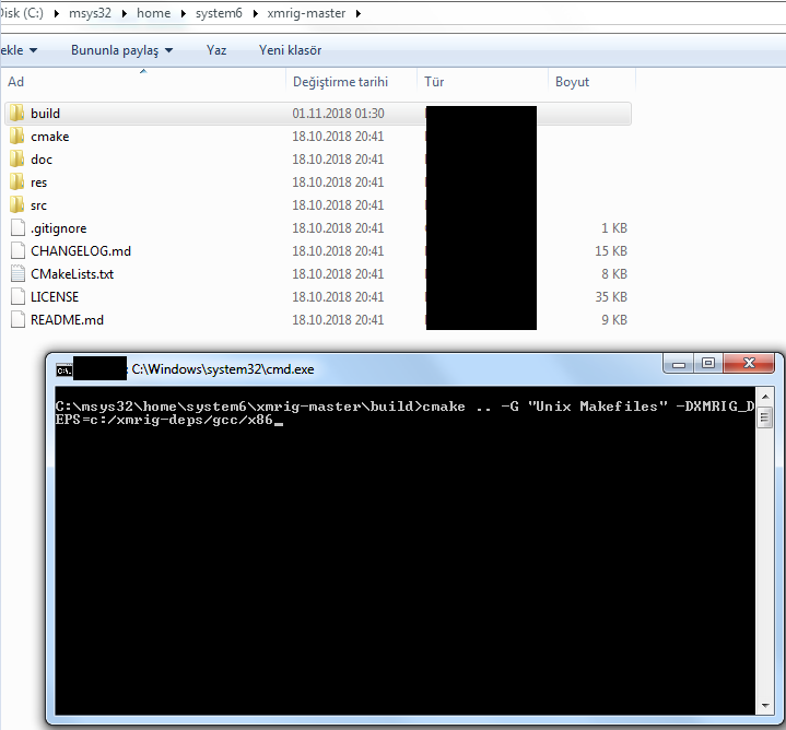 question, cmake did nothing. · Issue #858 · xmrig/xmrig · GitHub