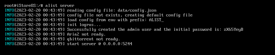 istore商店安装alist后无法启动 · Issue #583 · istoreos/istoreos · GitHub