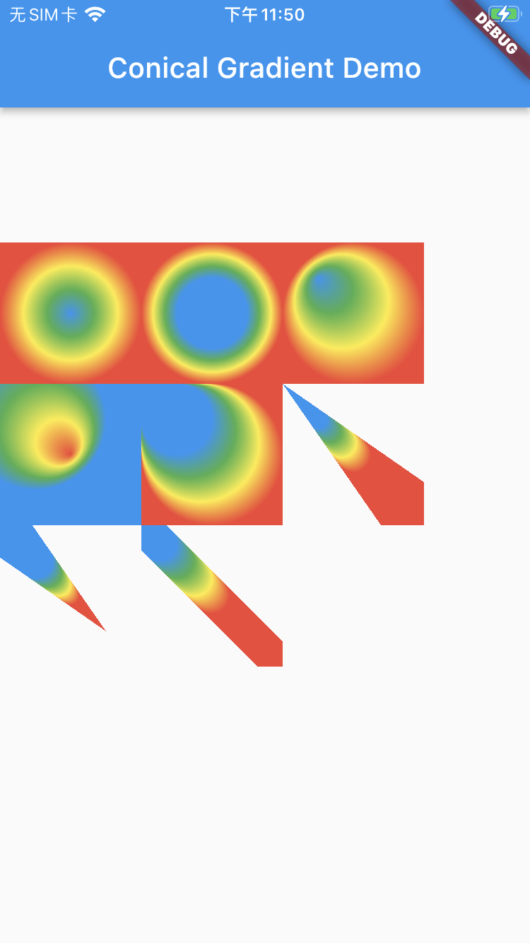 Impeller Gradient Rendering Error · Issue 128012 · Flutterflutter
