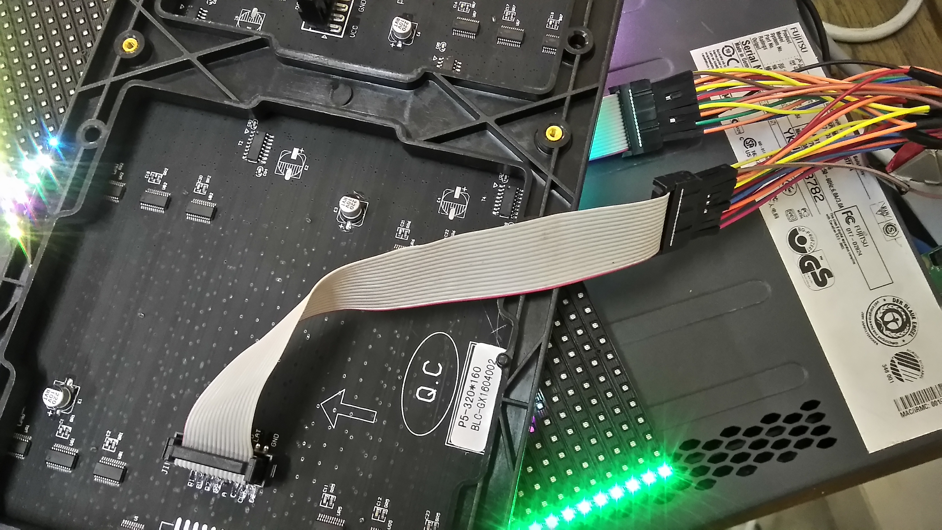 P5 64x32 16S · Issue #485 · hzeller/rpi-rgb-led-matrix · GitHub