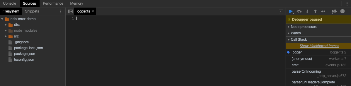 Source maps don't work for forked files (but the first file) · Issue #232 · GoogleChromeLabs/ndb ...