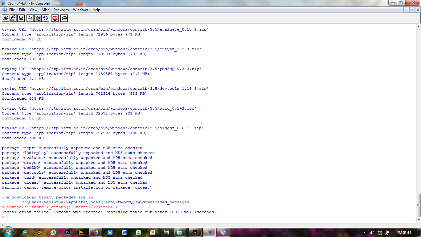 Installation of IRkernel · Issue #8 · DorresteinLaboratory/Bioactive_Molecular_Networks · GitHub