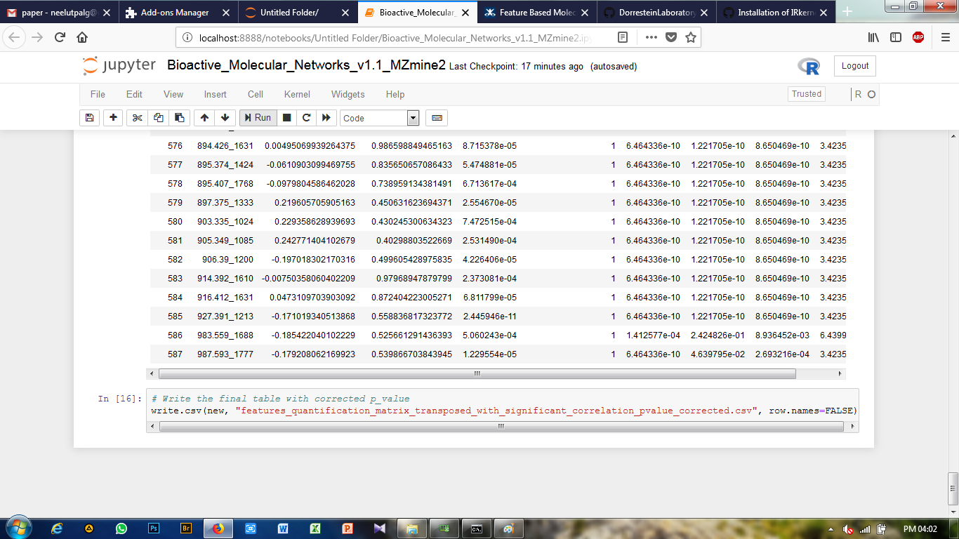 Installation of IRkernel · Issue #8 · DorresteinLaboratory/Bioactive_Molecular_Networks · GitHub