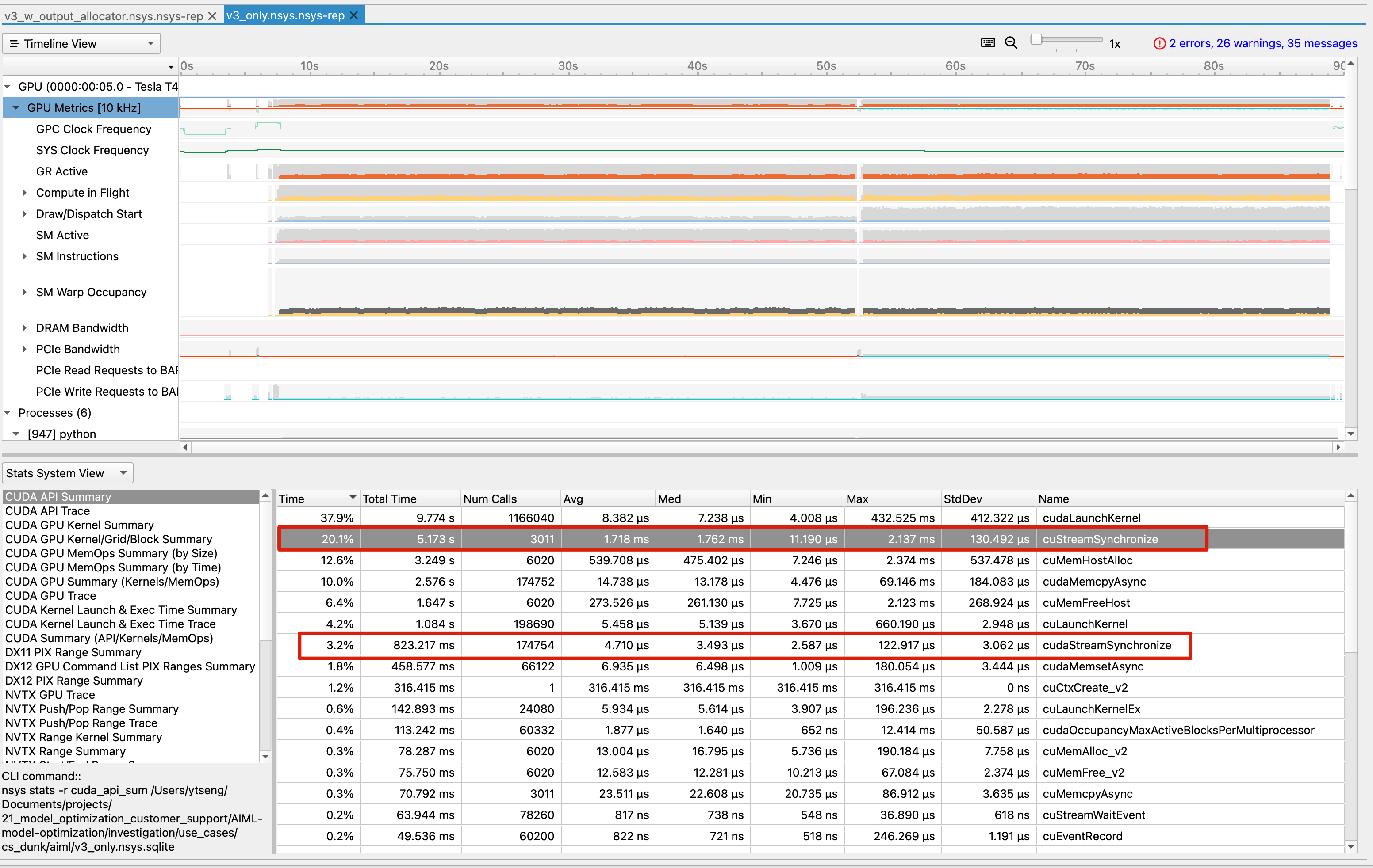 Question: Does IOutputAllocator have great latency improvement for inferecing on TensorRT and ...