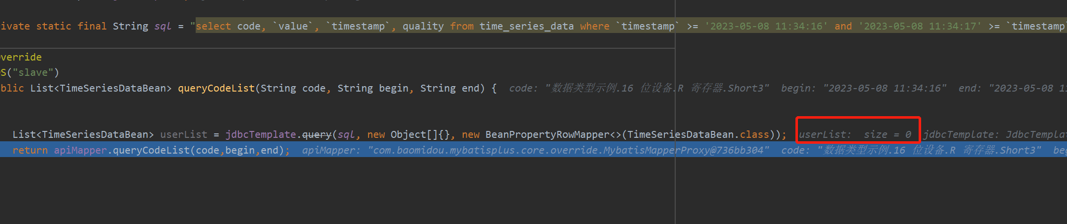 same query works in the taos shell but not springboot · Issue #21209 ... same query works in the taos shell but not springboot · Issue #21209 ...