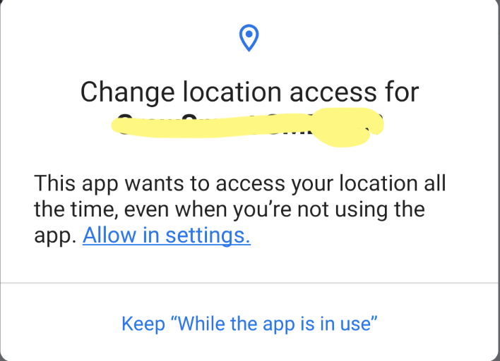 requestMultiple does nothing when requesting for FINE_LOCATION and BACKGROUND_LOCATION · Issue ...
