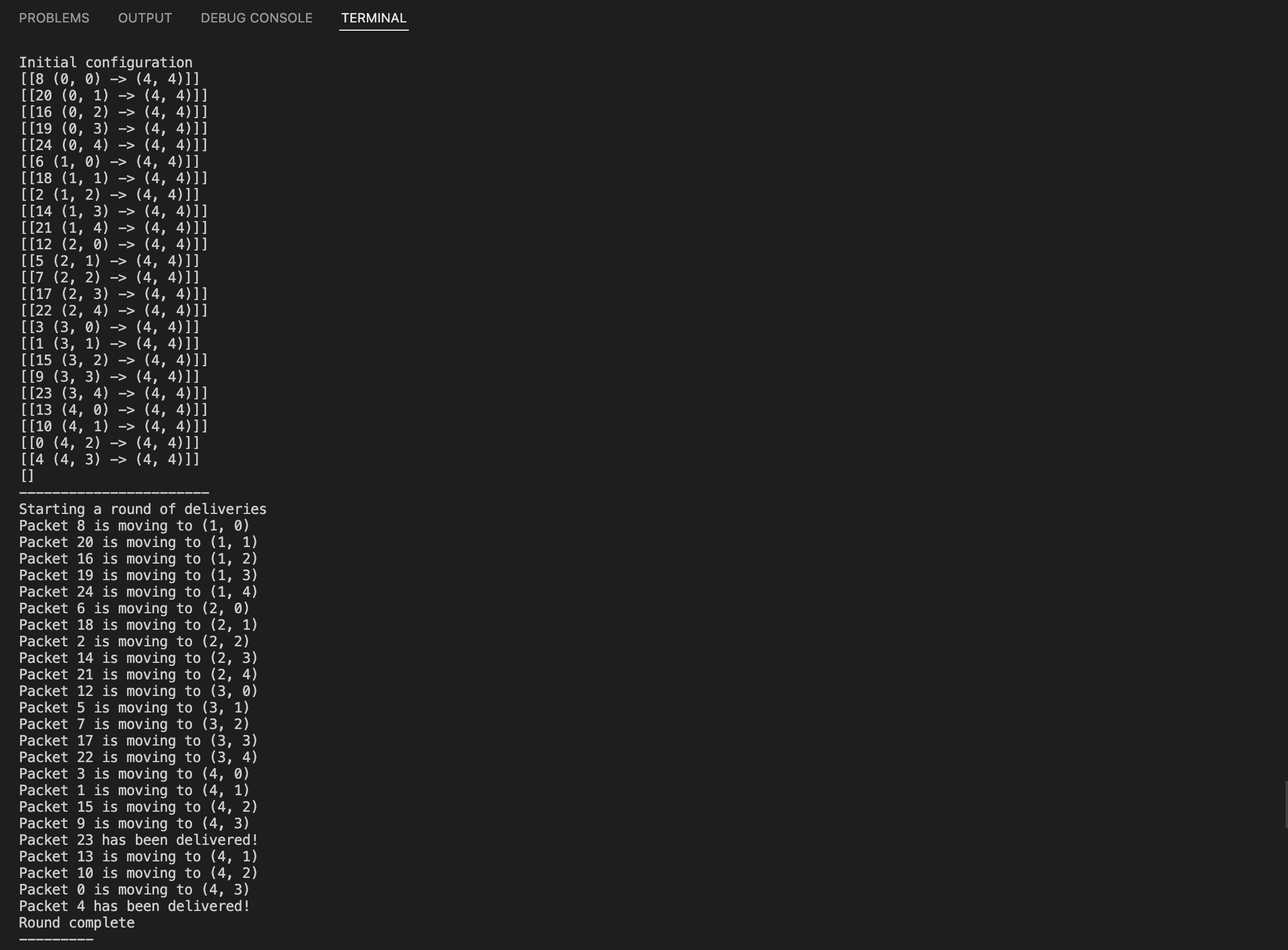 GitHub - hongyuhuang/Warehouse-Simulator: Program that simulates robots ...