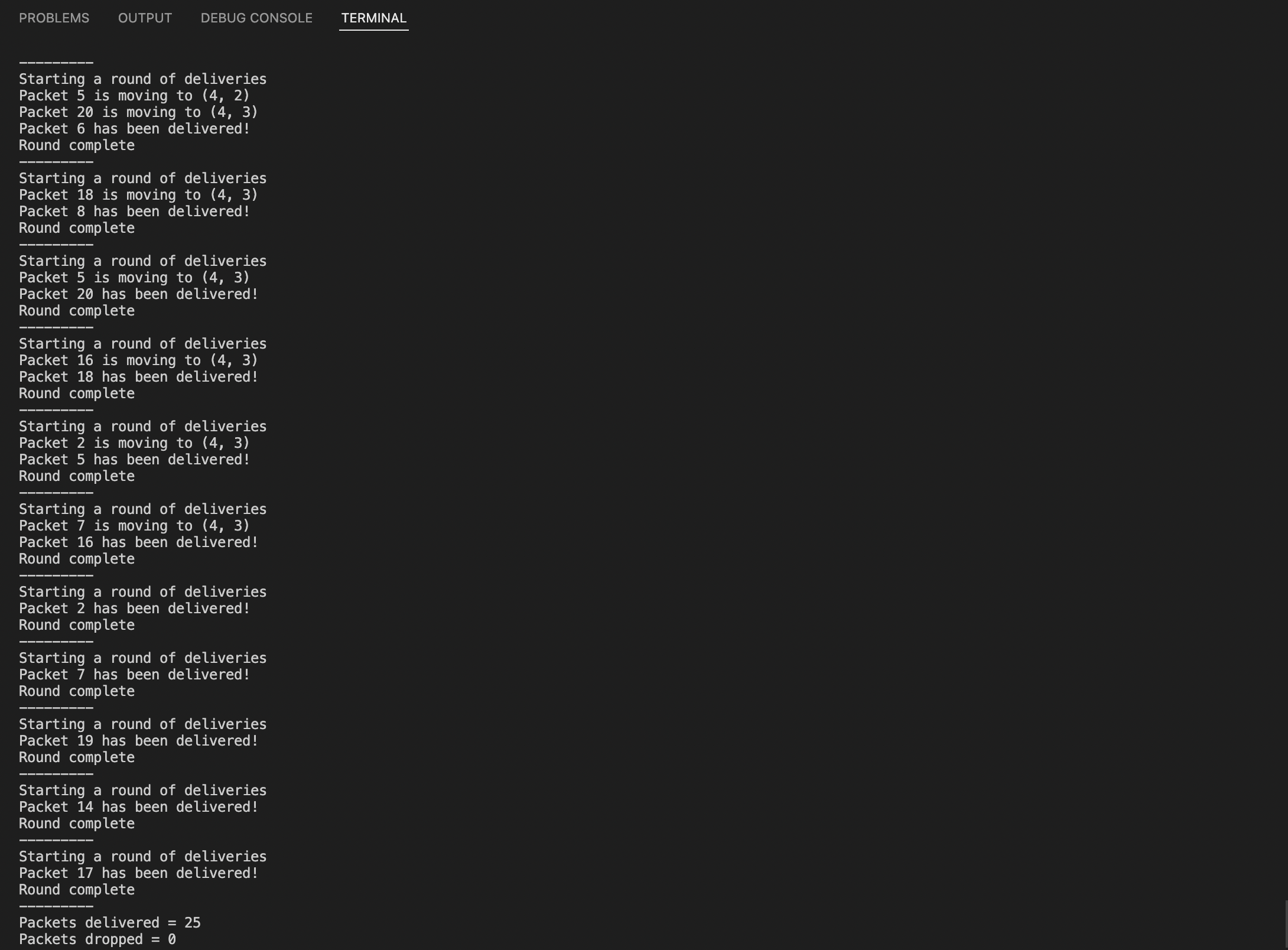 GitHub - hongyuhuang/Warehouse-Simulator: Program that simulates robots ...