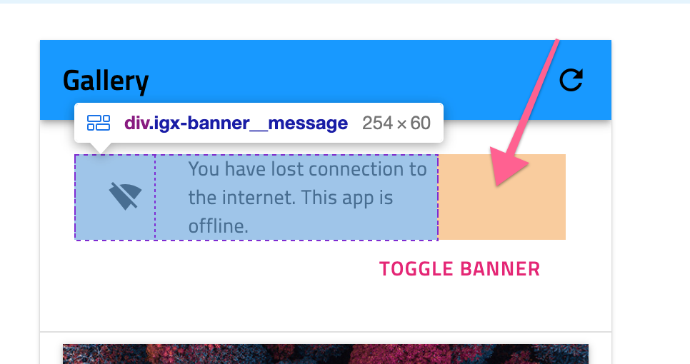 Banner text content margin · Issue #11809 · IgniteUI/igniteui-angular · GitHub