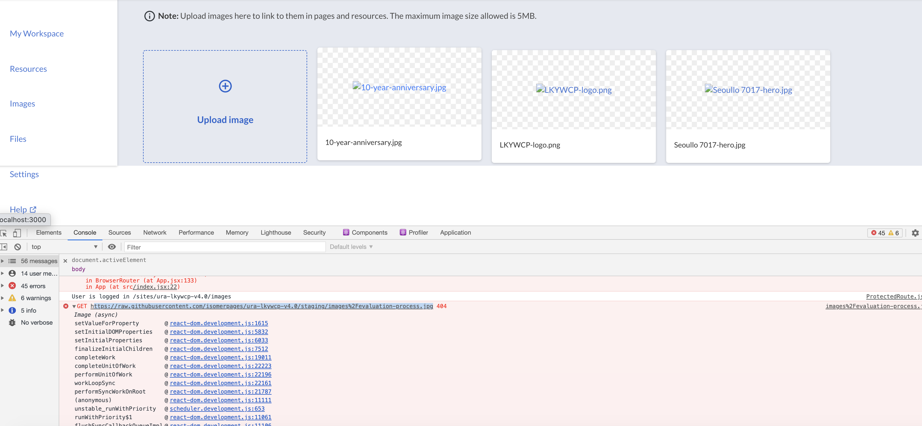 Image src links don't work for private repos · Issue #367 · isomerpages/isomercms-frontend · GitHub