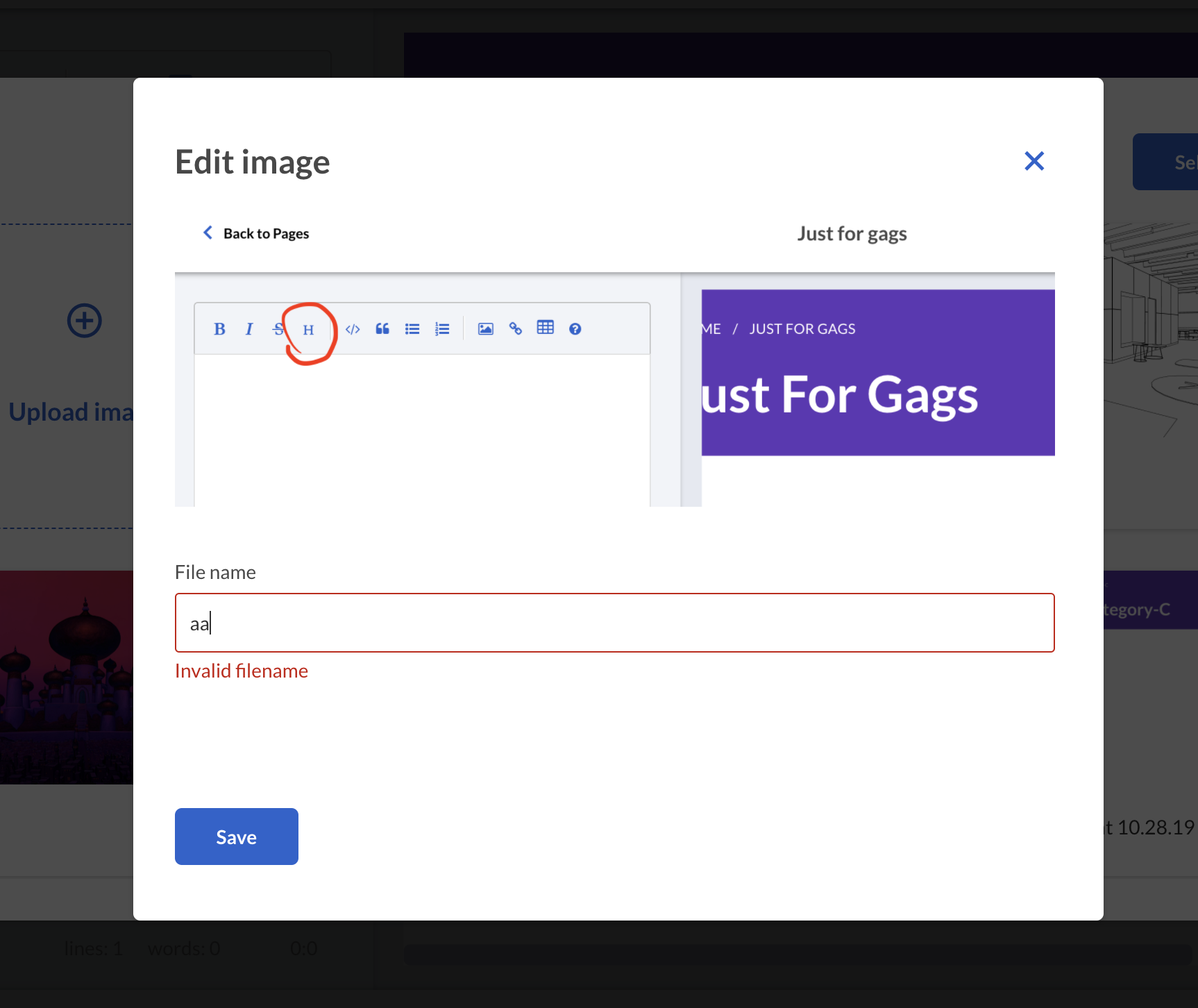 Clearer error message on image/file upload · Issue #162 · isomerpages/isomercms-frontend · GitHub
