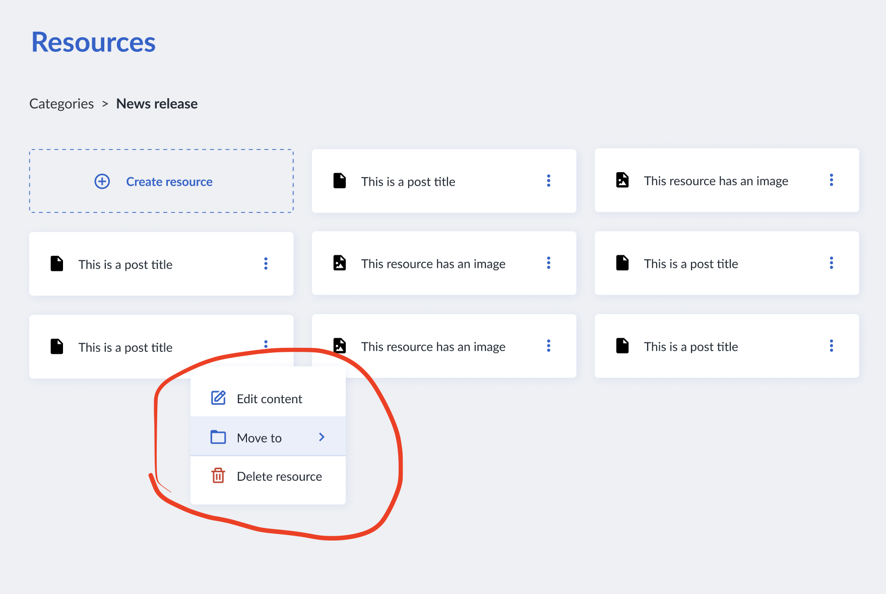 Allow page/resource to be moved from one collection/category to another · Issue #174 ...