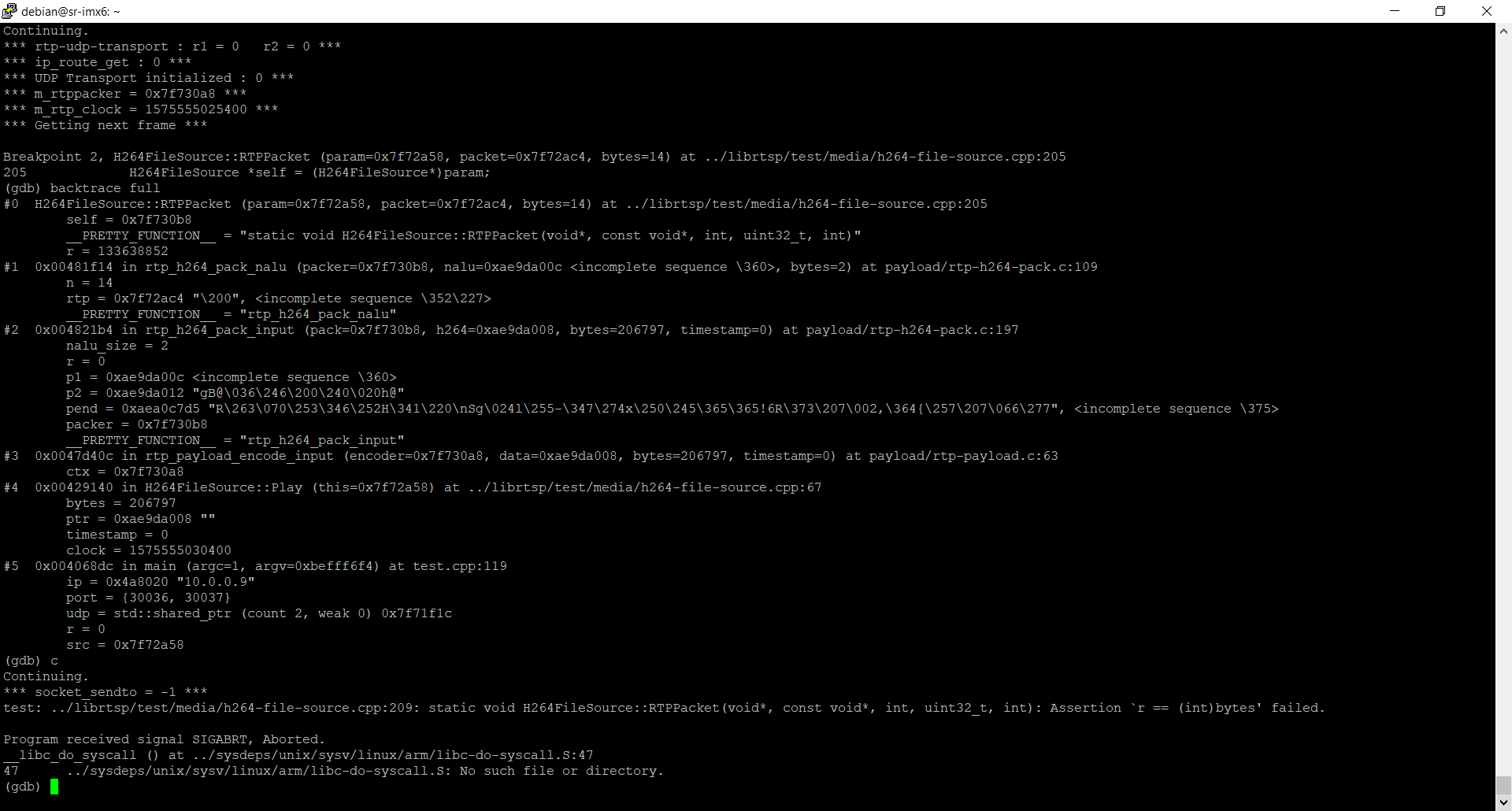 How to use this code for sending H.264 file through RTP over UDP? · Issue #72 · ireader/media ...