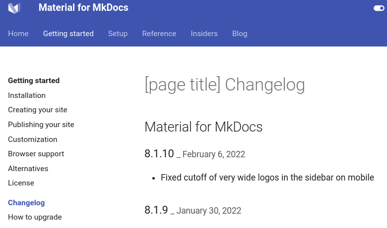 Feature suggestion: add an option to use page titles in `navigation.indexes`. · Issue #3544 ...