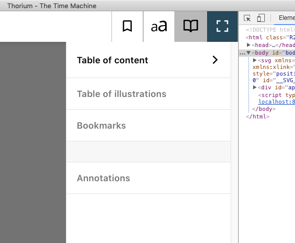 padding in Bookmark menu · Issue #507 · edrlab/thorium-reader · GitHub