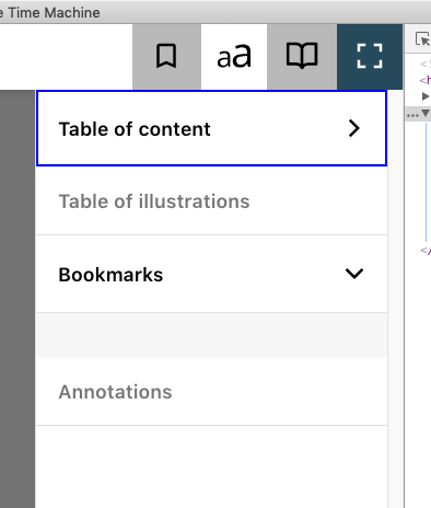 padding in Bookmark menu · Issue #507 · edrlab/thorium-reader · GitHub