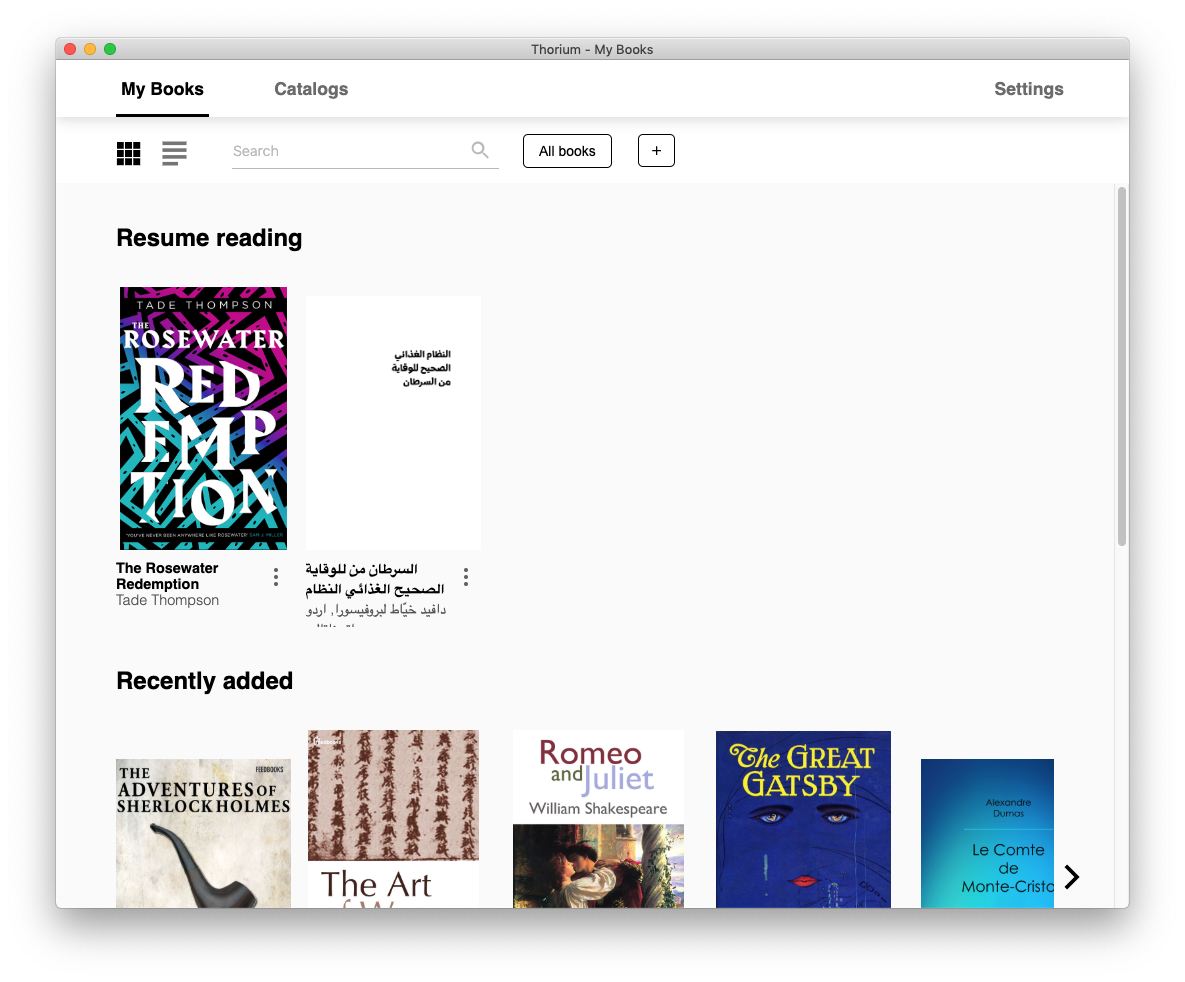 crash catalog view with an opds feed · Issue #808 · edrlab/thorium-reader · GitHub