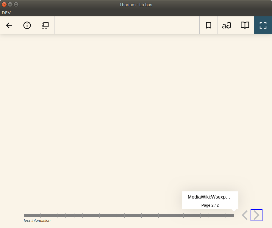 READER : chapter jump when I click several times on next page · Issue #829 · edrlab/thorium ...