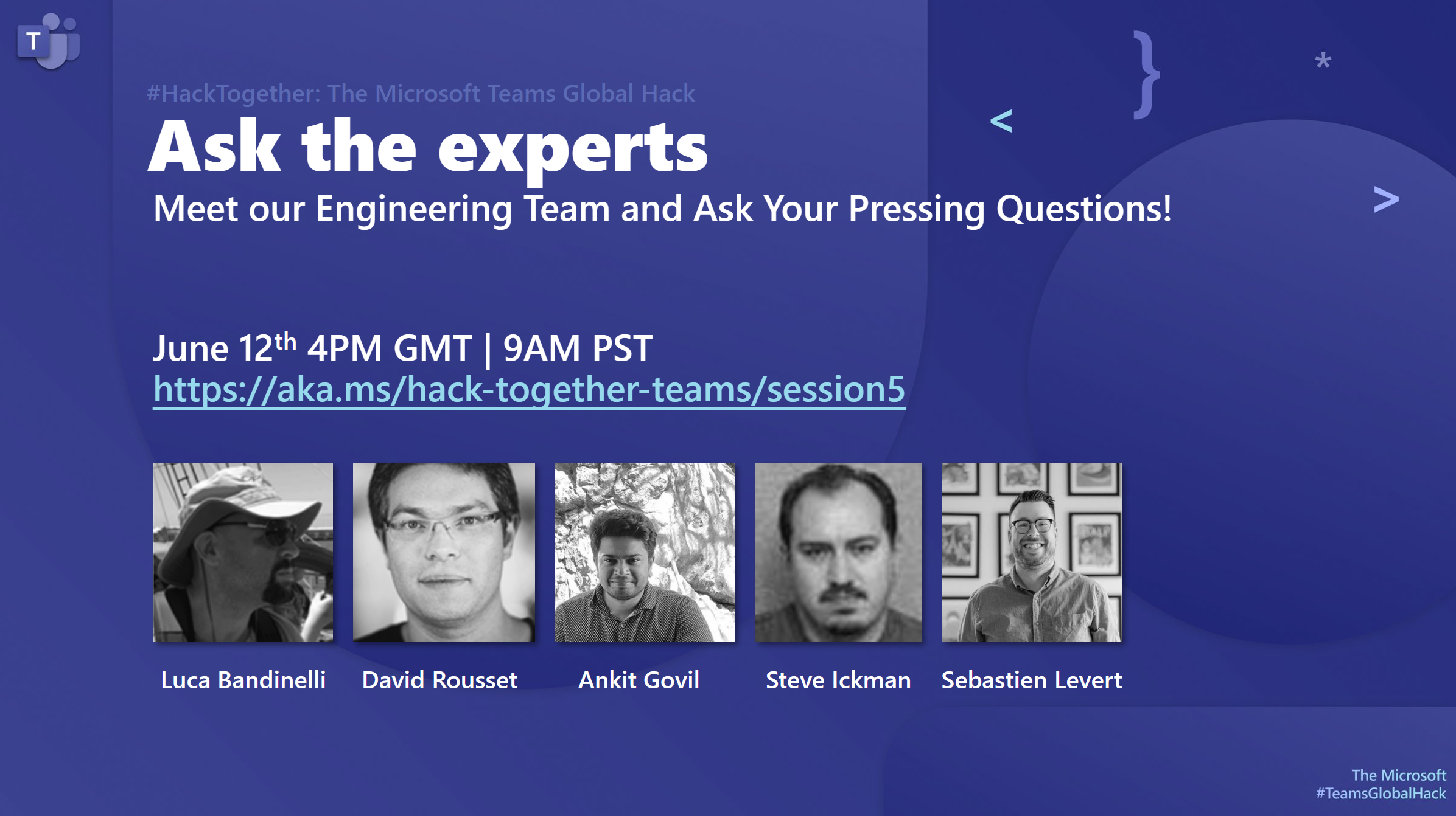 📺 Join Live Today: Ask the experts: Meet our Engineering Team and Ask ...
