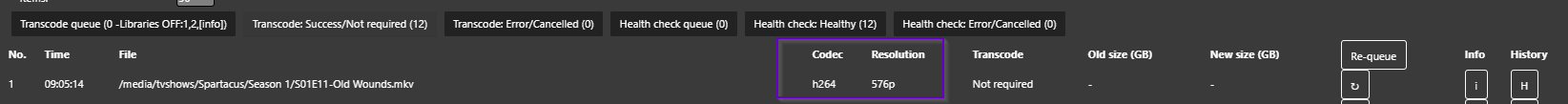 Tdarr_Plugin_077b_HandBrake_NVENC_264_Configurable, not transcoding if resolution is not met ...