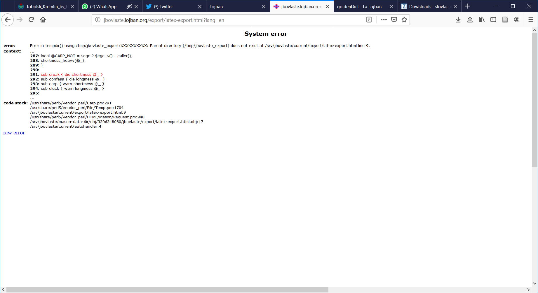 Error in generating printable dictionary · Issue #207 · lojban ...