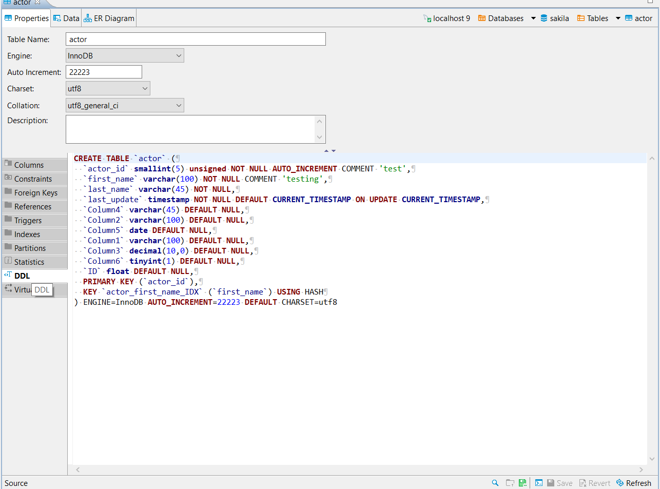 Create table statement · dbeaver · Discussion #10530 · GitHub