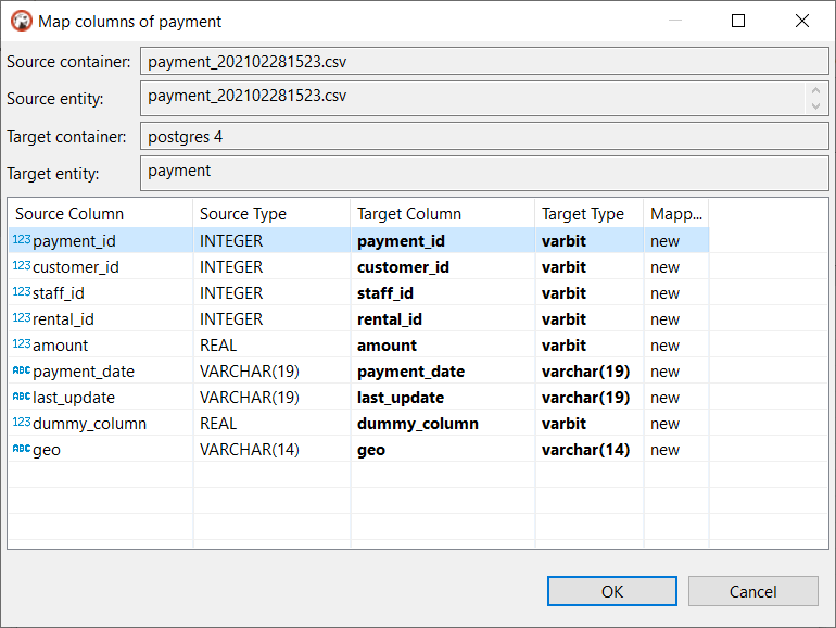 All numeric types switches to varbit in case of import from csv to new table · Issue #11561 ...
