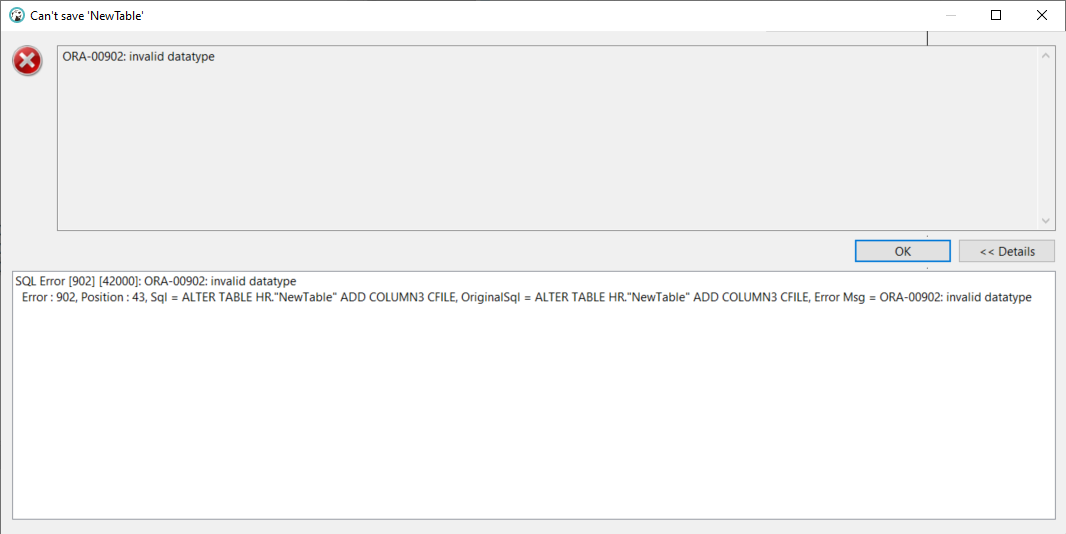 Oracle Via Ui Columns Creating Problems · Issue 11542 · Dbeaverdbeaver · Github 5835