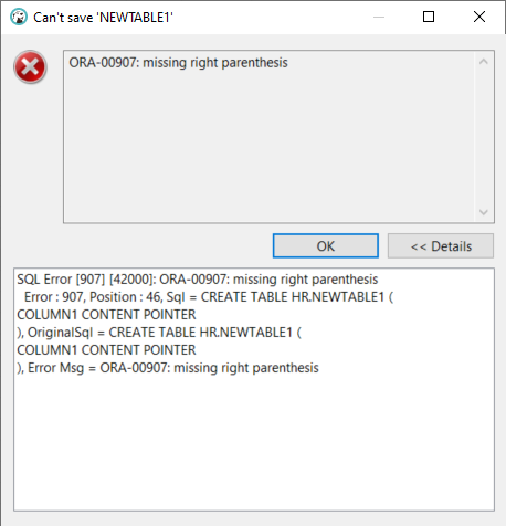 [Oracle] via UI columns creating problems · Issue #11542 · dbeaver ...