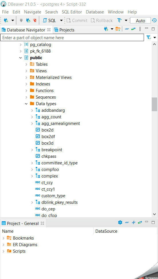 Data types are rearranged after Data Types node refresh · Issue #12400 · dbeaver/dbeaver · GitHub